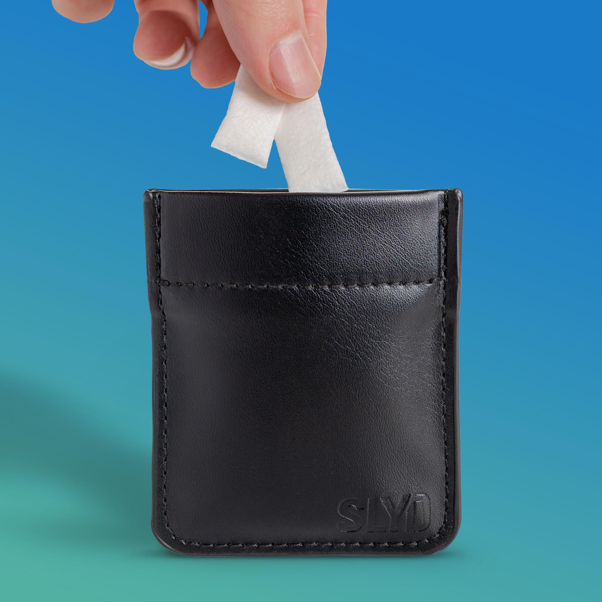 SLYD - Premium Leather Pouch Storage | Discreet & Slim Design